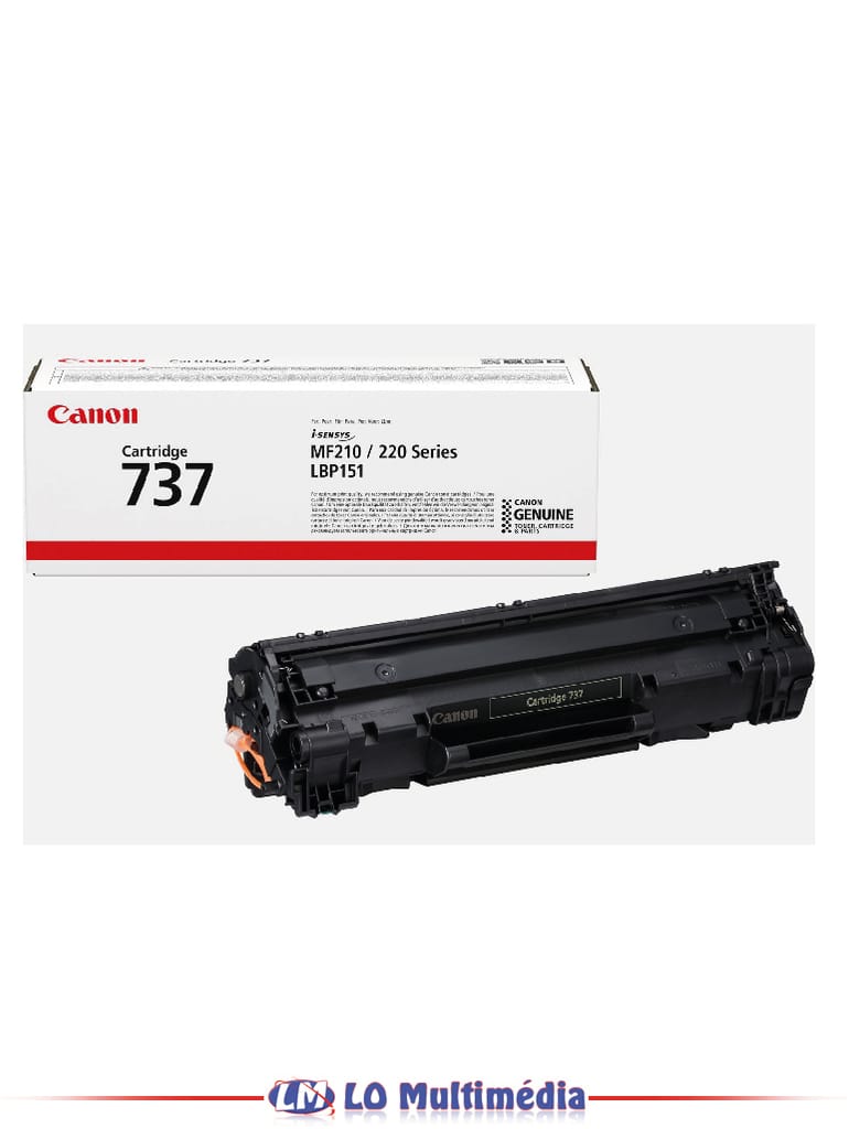 CANON TONER CARTRIDGE 737 - Lo-Multimedia