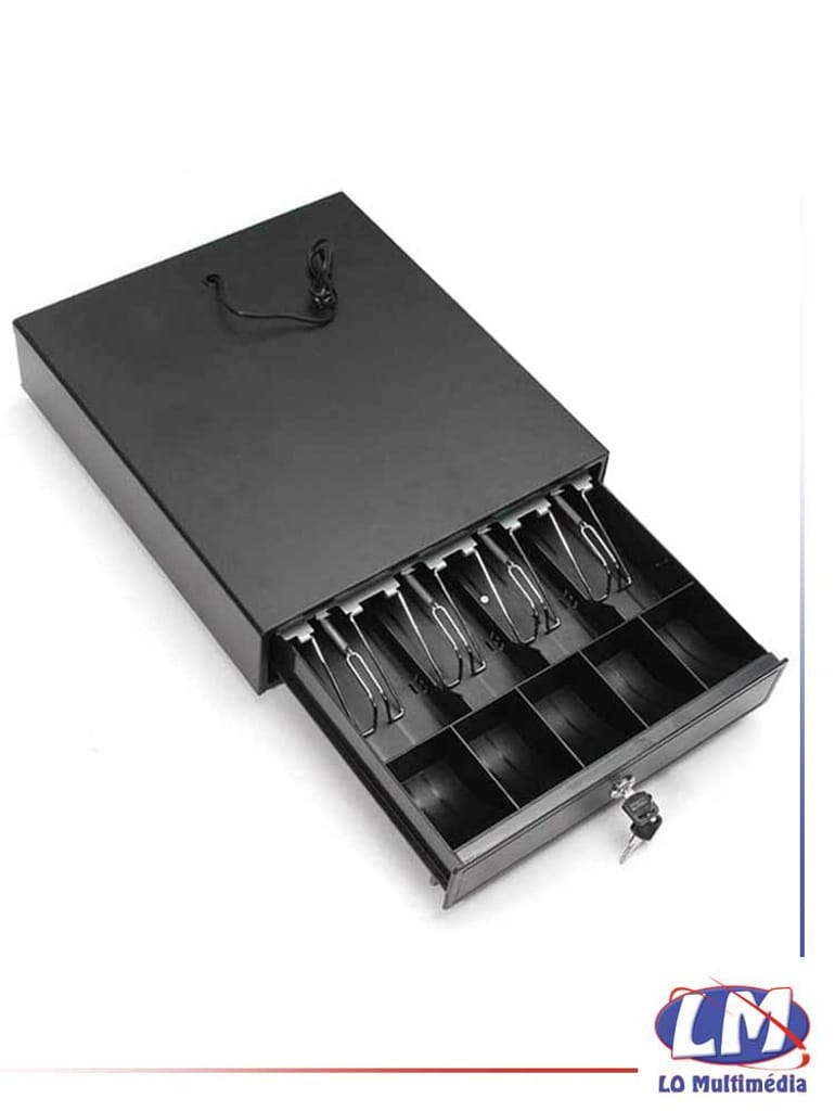 Tiroir-caisse avec 4 Bill 5 Coin - Lo-Multimedia