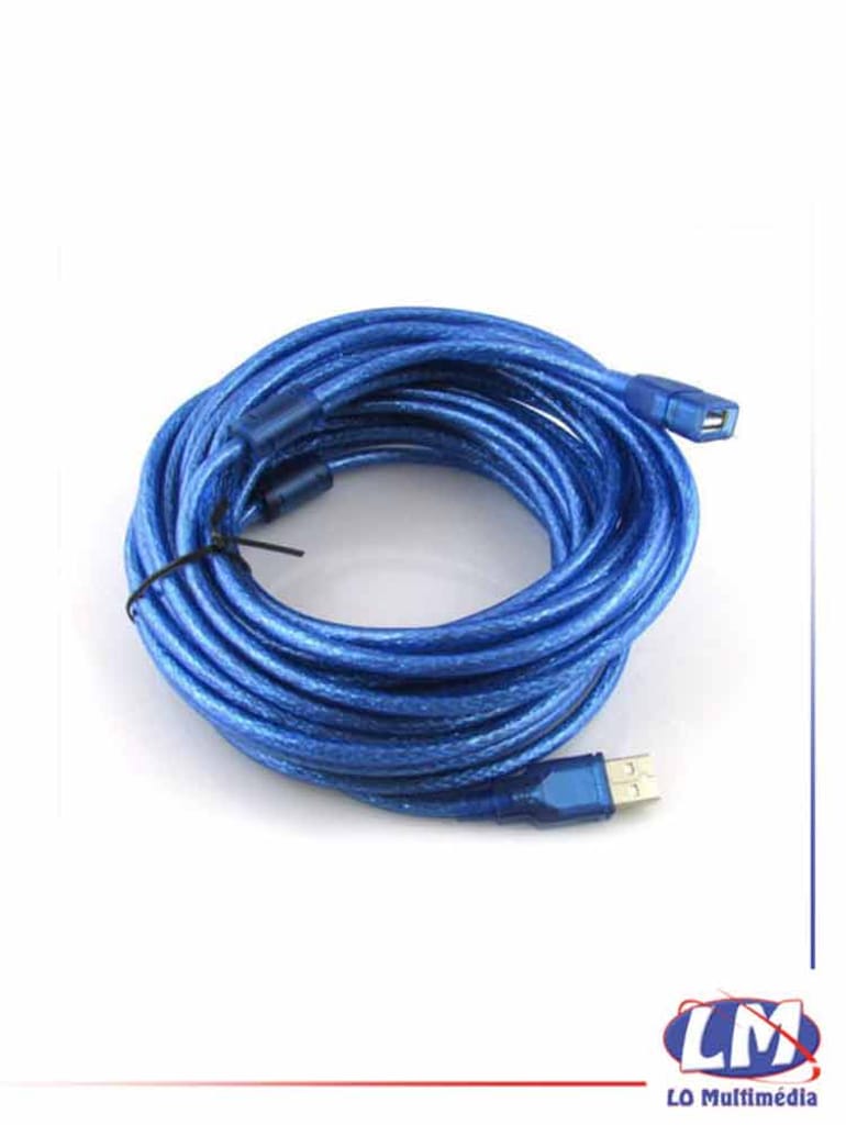 Cable USB Male-Femelle 15m - Lo-Multimedia