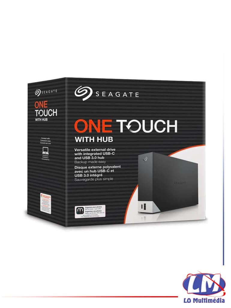 Seagate One Touch 20To Disque externe de bureau - Lo-Multimedia