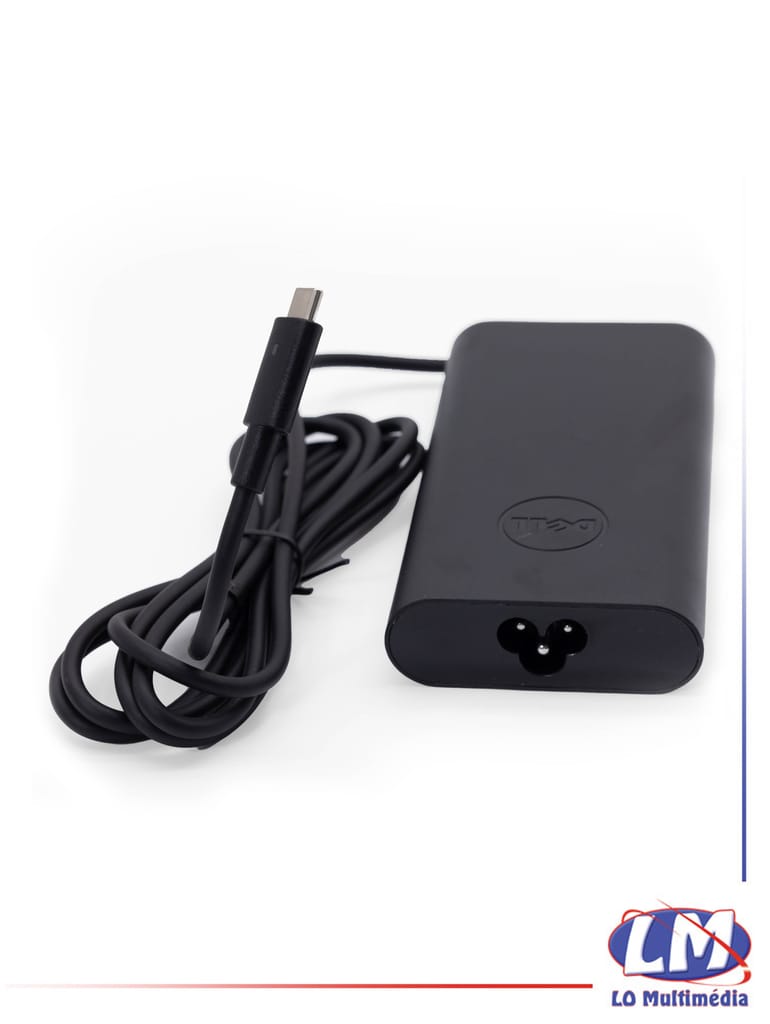 Chargeur DELL 19.5V 3.34 90W Original - Lo-Multimedia