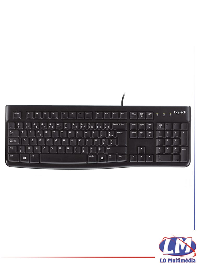 Clavier Logitech K120 - Lo-Multimedia