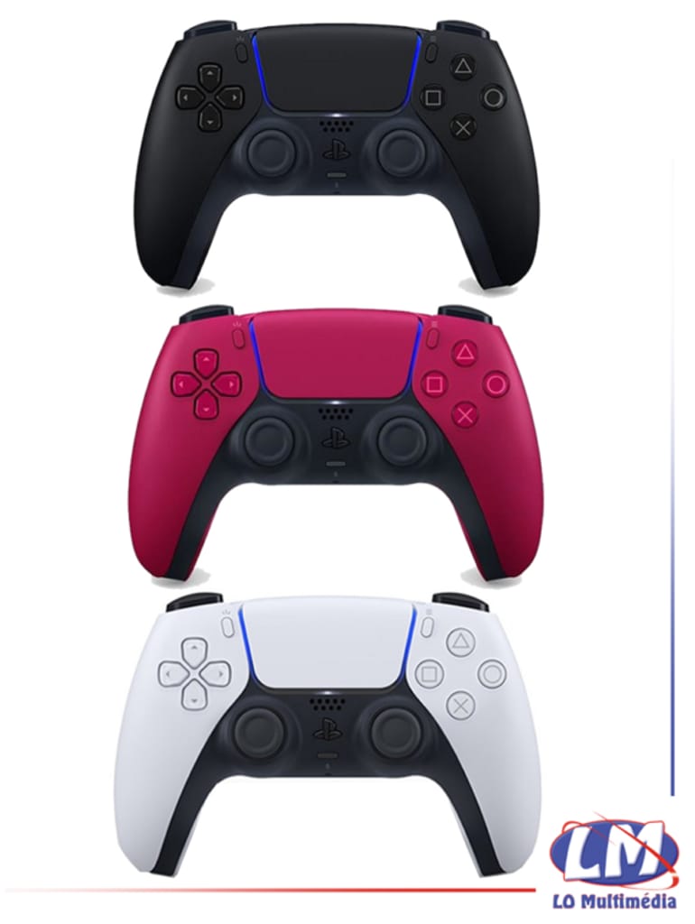 Manette PS5 couleur - Lo-Multimedia
