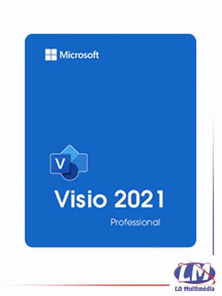 Microsoft Visio Professionnel 2021 - Lo-Multimedia